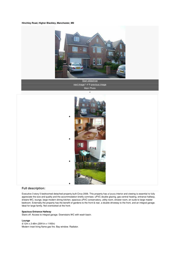 English Lessons Selling Houses Lesson 6 | Teaching Resources