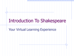 Intro To Shakespeare Lesson 1 | Teaching Resources