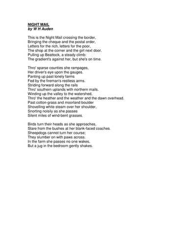 Sound and beat- poetry | Teaching Resources