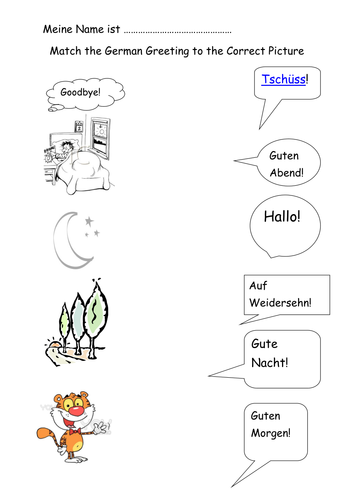 Introduction to Germany and Greetings | Teaching Resources