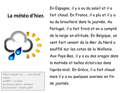 Weather past, present and future | Teaching Resources