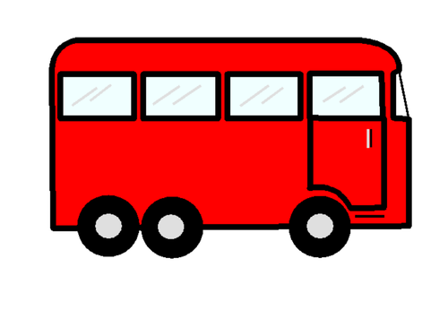 counting to 5 _ red bus | Teaching Resources