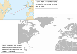 Titanic SOW for Level 2/3 pupils(in KS3) lesson 11 | Teaching Resources