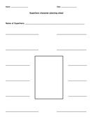 Superhero character writing | Teaching Resources