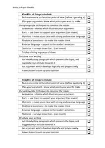 Writing to Argue C-A grade by lighthouse_keeper - UK Teaching Resources ...