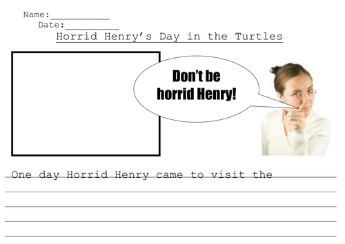 Horrid Henry Story Writing | Teaching Resources
