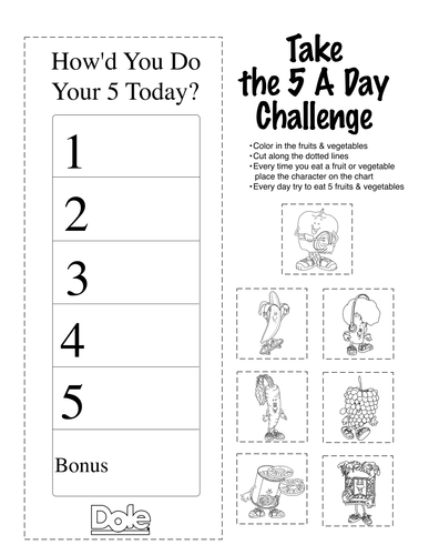 5 a Day - Part 1 | Teaching Resources