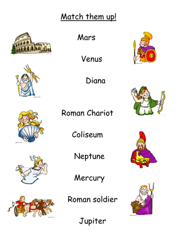 Roman Gods | Teaching Resources