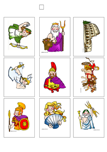 Roman Gods | Teaching Resources