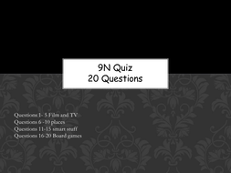 Tutor group quiz by erica_c_hanson | Teaching Resources