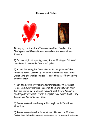 Romeo & Juliet: An Active Approach to Shakespeare | Teaching Resources