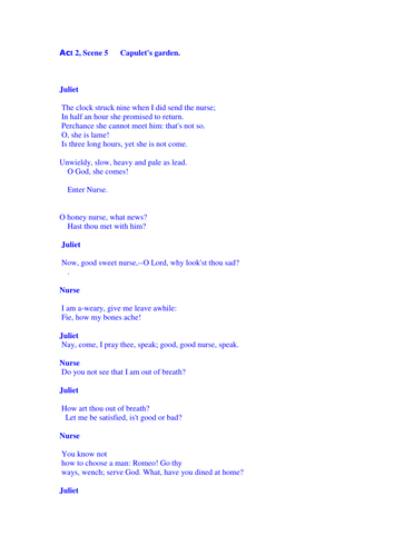 Romeo & Juliet: An Active Approach to Shakespeare | Teaching Resources