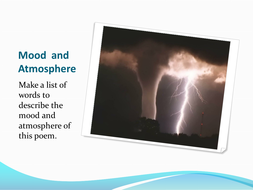 Lesson 4 - Mood and Atmosphere | Teaching Resources