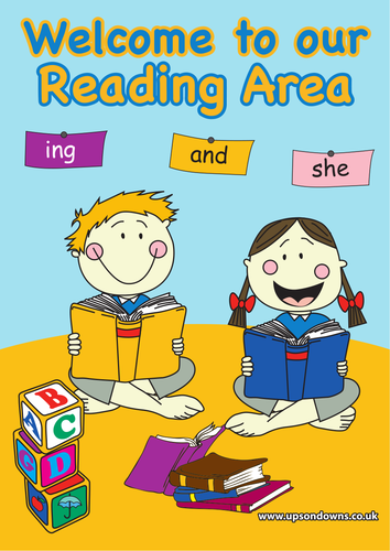 Upson Downs Reading Area Poster | Teaching Resources