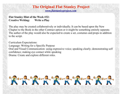 Flat Stanley: Write a play | Teaching Resources