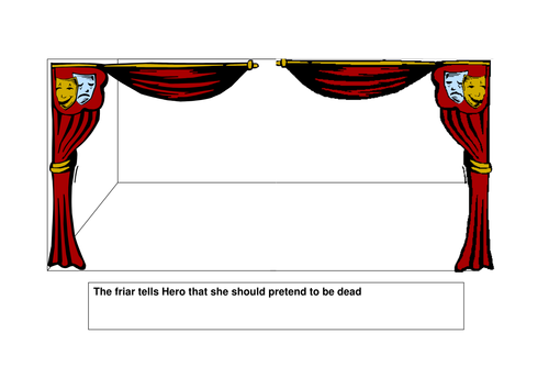 Stage Page - Draw the Setting | Teaching Resources