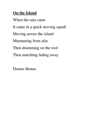 African Poetry | Teaching Resources