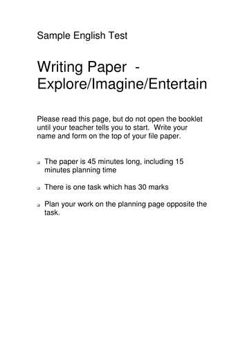 SATs Papers 5 Mark Reading Answers | Teaching Resources