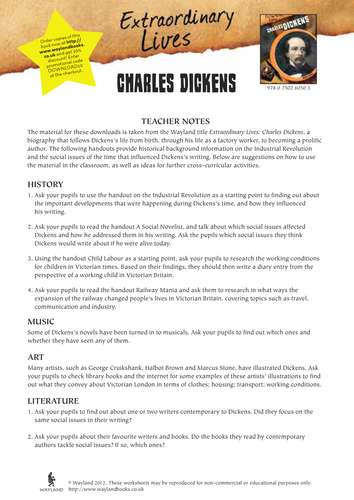 Charles Dickens: Life and Times | Teaching Resources