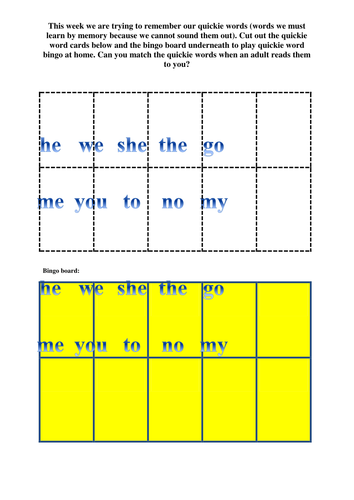 Phase 2 and 3 Tricky word game and word hunt | Teaching Resources