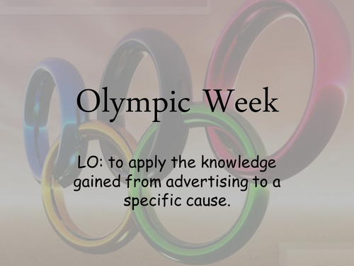 Olympic Week | Teaching Resources