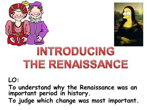 Introduction to the Renaissance | Teaching Resources