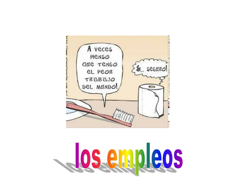 los empleos/jobs in Spanish | Teaching Resources
