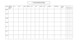 Time management by leighbee23 | Teaching Resources