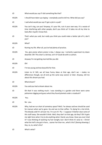 A Taste of Honey Exam Prep | Teaching Resources