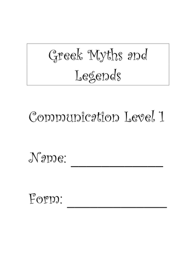 myths and legends | Teaching Resources