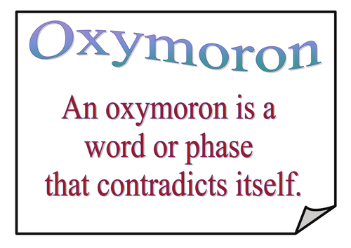 Oxymorons | Teaching Resources