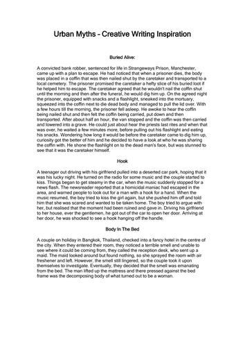 Horror Writing Scheme Full lessons & Resources 3 | Teaching Resources