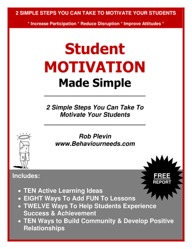 How To Motivate Your Students | Teaching Resources