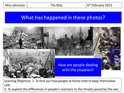 Lesson 17 - The Blitz | Teaching Resources