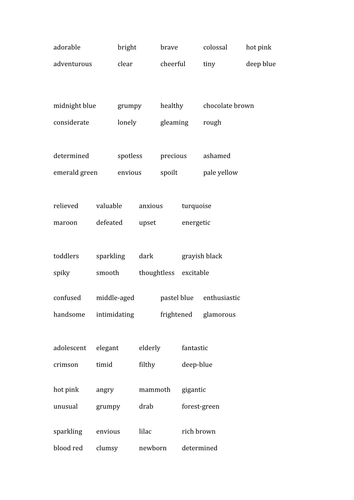 The Beach - Writing to Describe | Teaching Resources