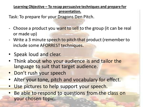 Preparing for the Dragon's Den | Teaching Resources