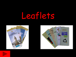 Ingredients of Leaflets Tutorial | Teaching Resources