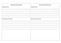 Dual Narrative Writing Planning Sheet by MissRathor - UK Teaching ...