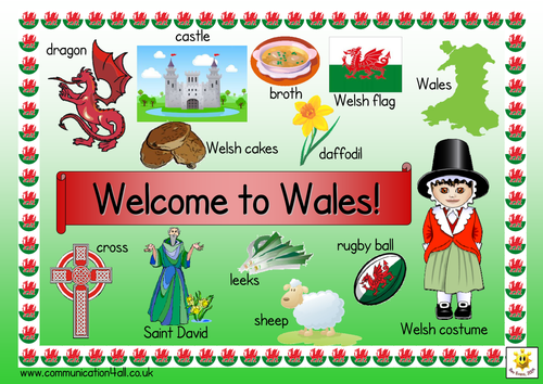 Welsh Culture Word Mats | Teaching Resources