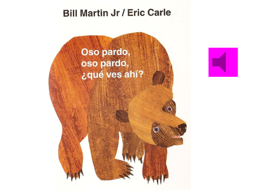 Oso pardo (Brown Bear) audio-story | Teaching Resources