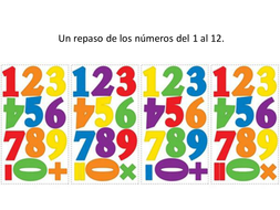 Numbers 1-12 | Teaching Resources