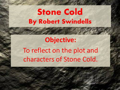 Stone Cold - Lesson Powerpoint - Viewing | Teaching Resources