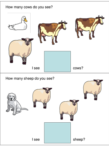 Counting to 5 - animals | Teaching Resources