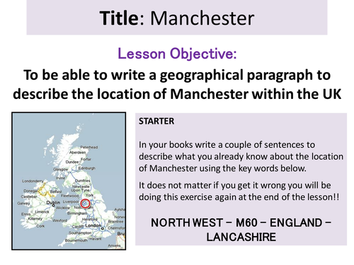 Manchester – Where Is Manchester? | Teaching Resources