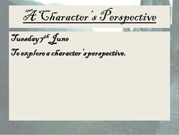 Harry Potter –Character’s Perspectives | Teaching Resources