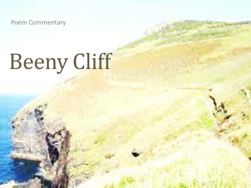 Beeny Cliff by Thomas Hardy - PowerPoint | Teaching Resources