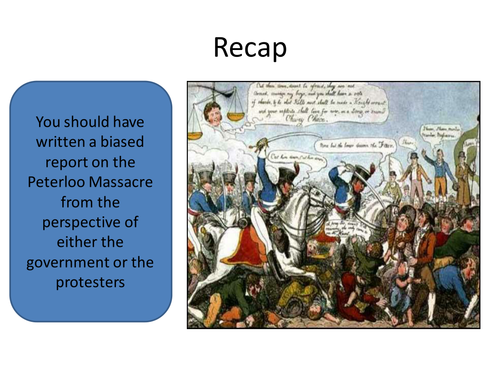 Violent Forms of Protest in the 1800's | Teaching Resources