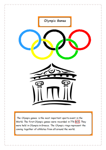Olympic Games | Teaching Resources