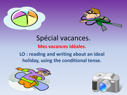 Mes vacances ideales | Teaching Resources