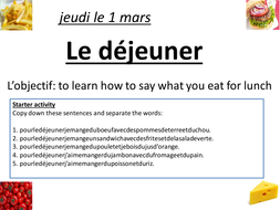 French Food | Teaching Resources